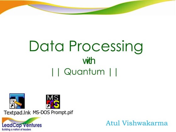 Quantum data processing | PPT