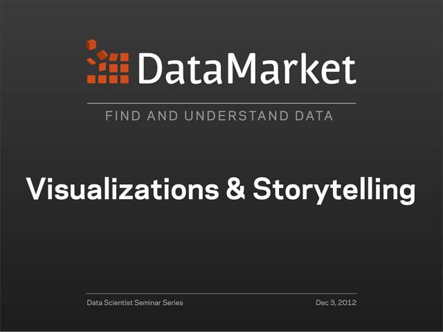Data Visualizations And Storytelling Ppt