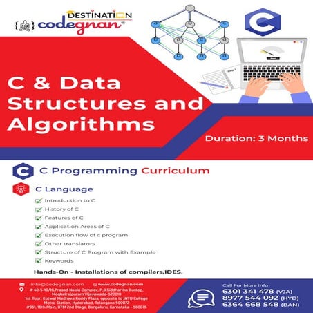 Codegnan, Data Structures and Algorithm Course in Vijayawada(syllabus and curriculum).pdf