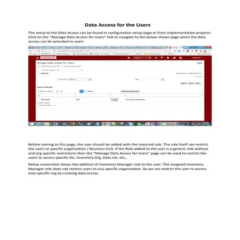 Process Of The Data access for the users | PDF | Operating Systems | Computer Software and ...