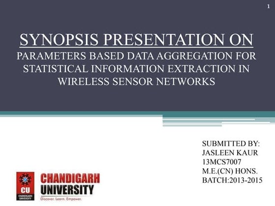 Wireless Sensor Networks Ppt