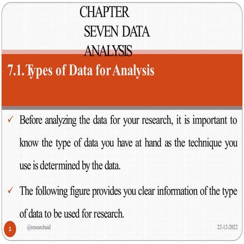 Data analysis for business and economics education | PPTX