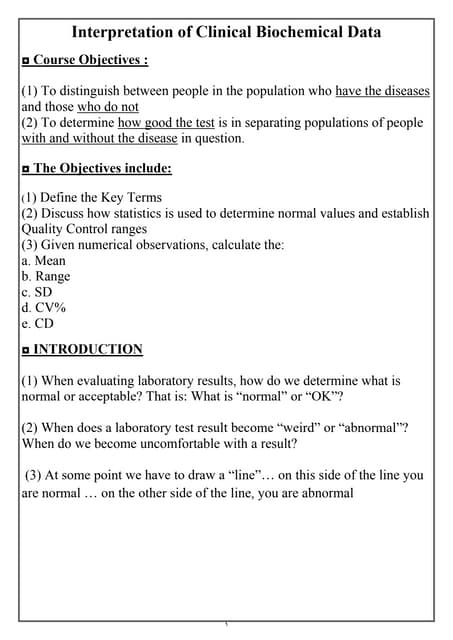 Coefficient of Variation | PPTX