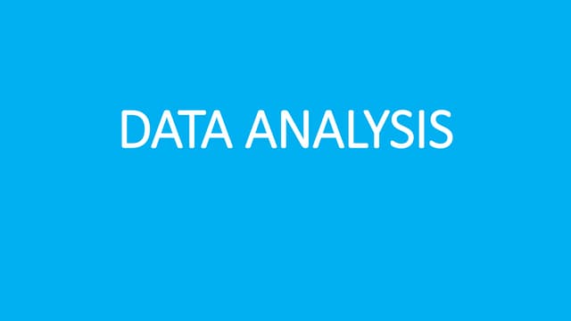 Data Visualization & Analytics.pptx | Databases | Computer Software and Applications