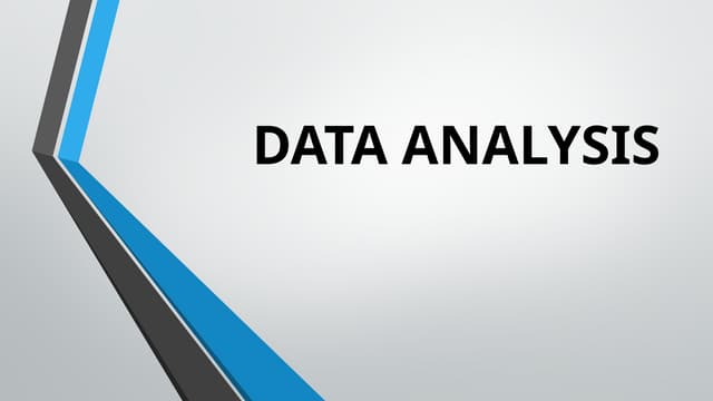 Parametric versus non parametric test | PPTX | Science