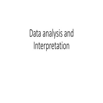 Data analysis and Interpretation.pptx