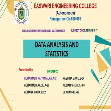 DATA ANALYSIS AND STATISTICS for engineering.potx