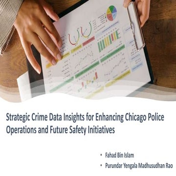 Data-Analysis for Chicago Crime Data 2023 | PPT