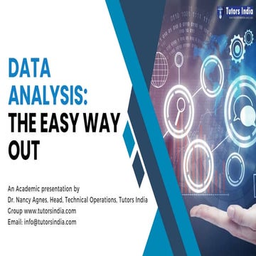 Data Analysis The Easy Way Out | Tutorsindia.pptx