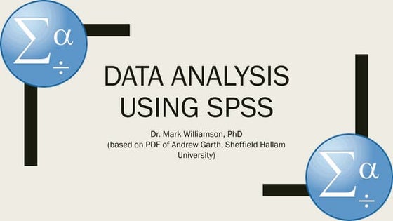 Day 4 trouble-shooting. SPSS | PDF
