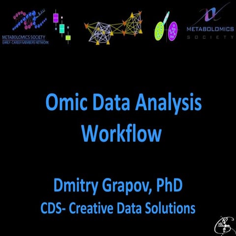 Data Analysis Workflows Part 1 2015 Ppt