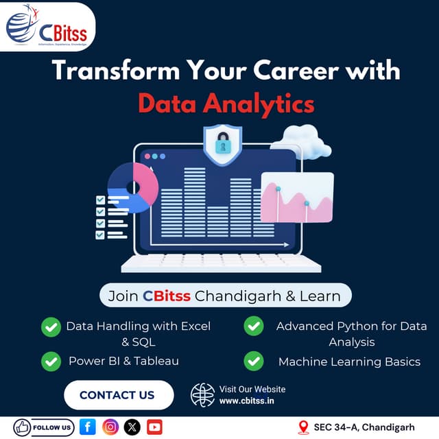 Data Analyst Course in Chandigarh | Learn Data Analytics & Visualization | PDF