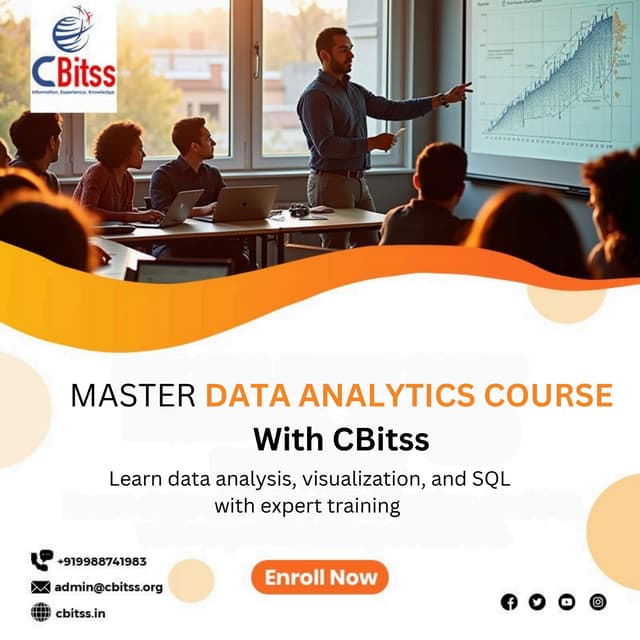 Become a Data Expert | Best Data Analyst Course in Chandigarh - CBitss | PDF
