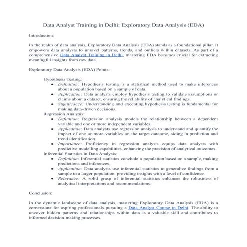 Data Analyst Training in Delhi Exploratory Data Analysis (EDA).pdf
