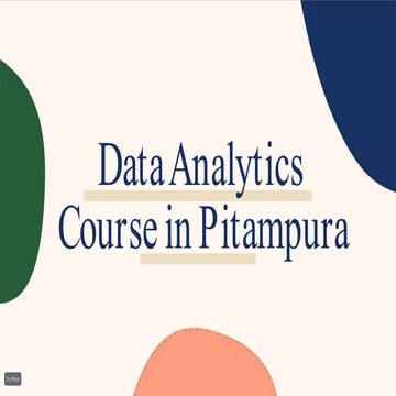 Data Analytics Course in Pitampura | PPT