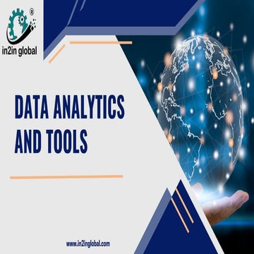 data analytics and tools from in2inglobal.pdf | Databases | Computer ...