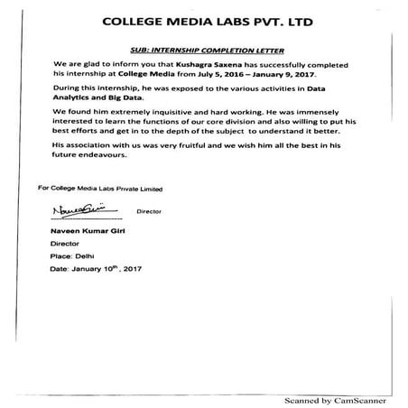 Data Analytics Intern Pdf