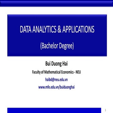 Data_Analytics_Lec01 (1).pptx | Computer Software and Applications | Computing