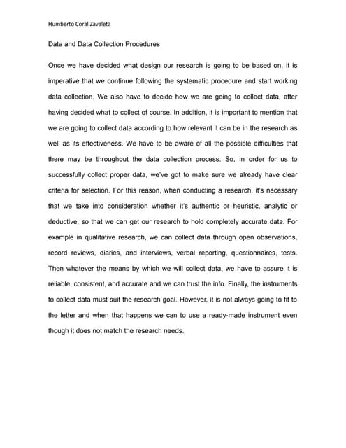 Statistical treatment of data | DOCX