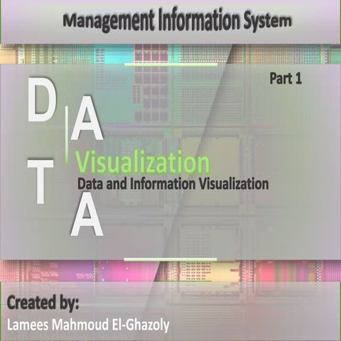 Data And Information Visualization Part 1part 1 Pptx