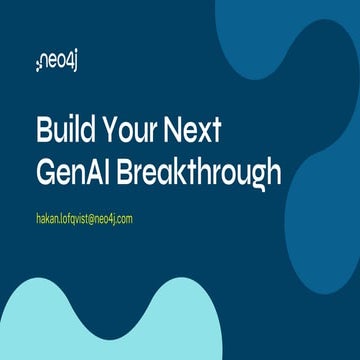 Build your next Gen AI Breakthrough - April 2024 | PPTX