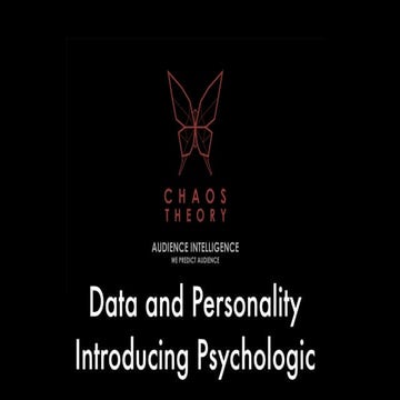 Data and personality introducing psychologic | PDF
