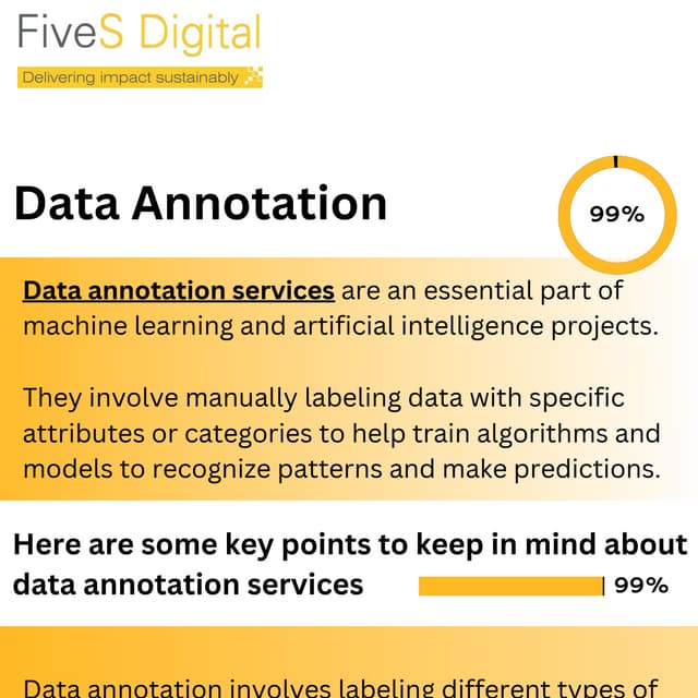 Data Annotation FiveS Digital | PDF