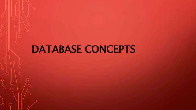 Database 1 Pptx