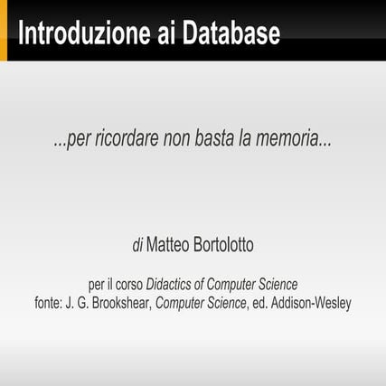 Database | PDF