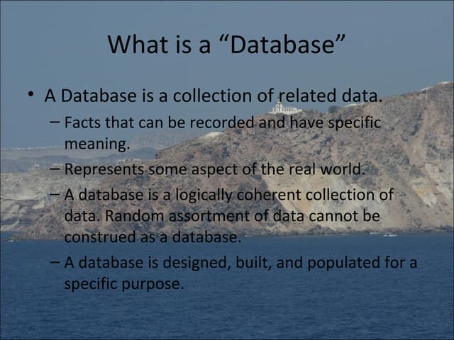 Database | Ppt