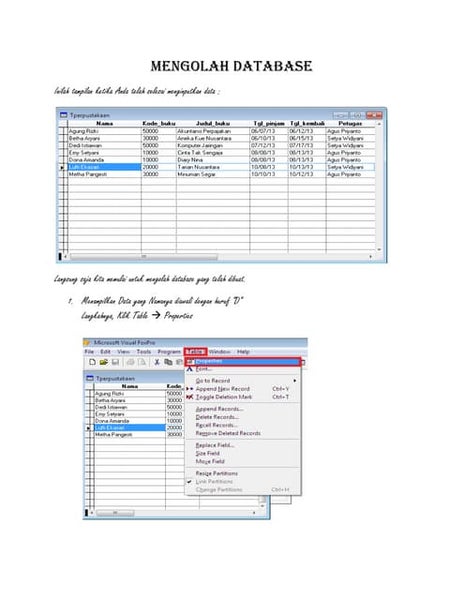 Tutorial Koneksi Database Menggunakan Komponen Adodc