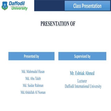 Group Presentation | PPTX