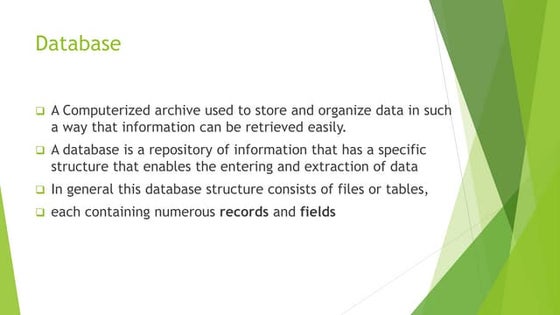 Gen bank databases | PPTX | Databases | Computer Software and Applications