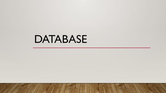 Access 2016 module 1 ppt presentation | PPTX | Databases | Computer Software and Applications