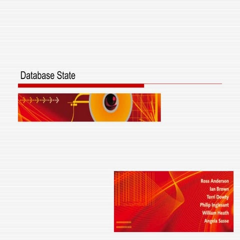 Database State | PPT | Databases | Computer Software and Applications