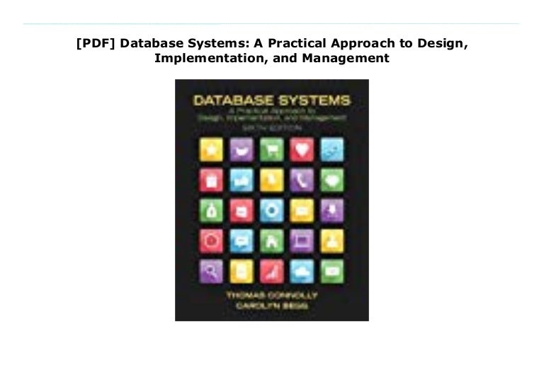 database design and management pdf