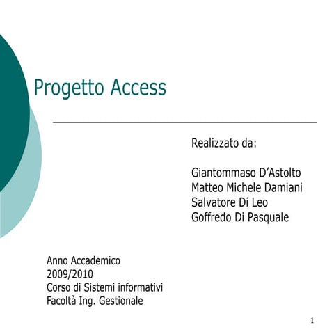 Database Access | PDF