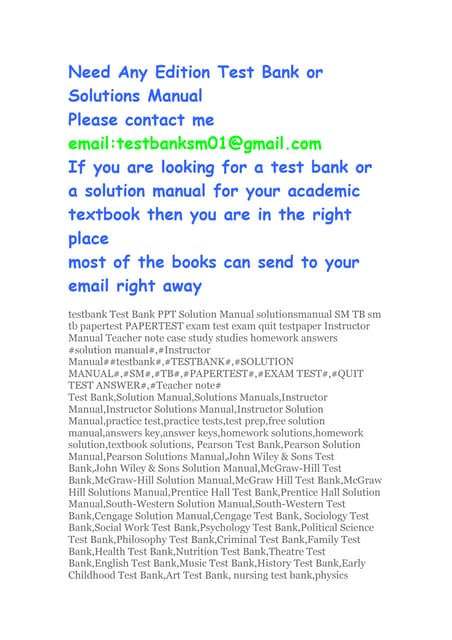 Database Design Application Development And Administration 3 E Test Banks And Solution Manuals