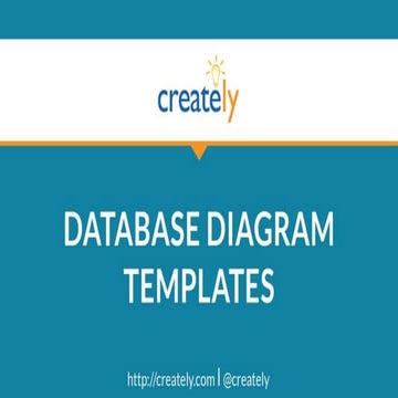 Database Diagram Templates by Creately | PPTX