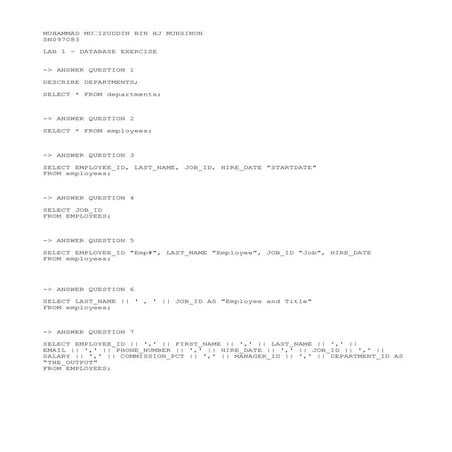 Database Lab1 Pdf