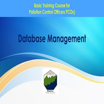 DENR Self monitoring report (SMR) Quarterly Report Form | DOC