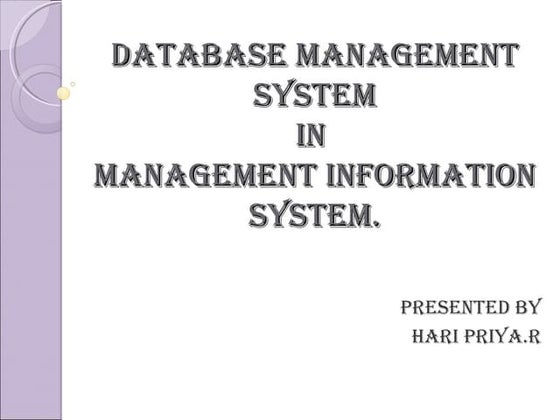 Database And Types Of Database Pptx Databases Computer Software And Applications