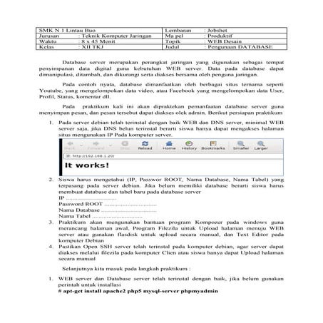 Database Server Pdf