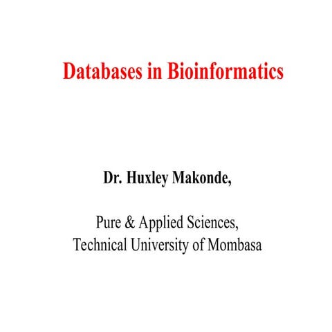 Databases in Bioinformatics_Point form_HM_Presentation_BMLS 2021 ...