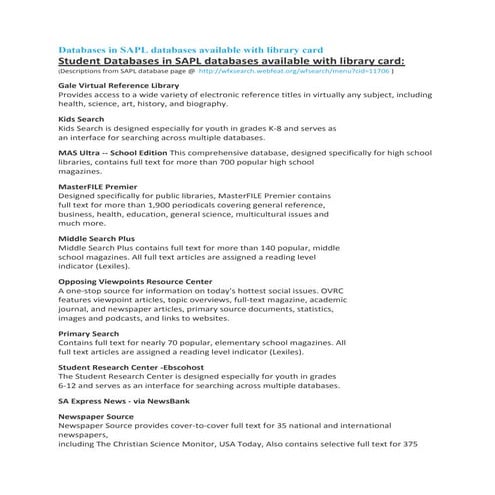 TexQuest Resources | PPTX