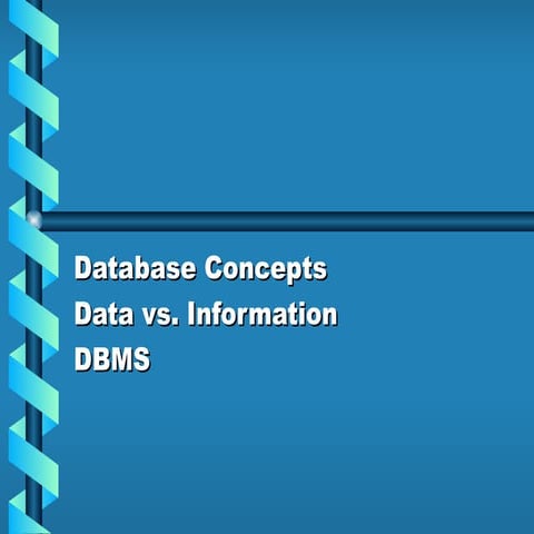 Database System Ppt Databases Computer Software And Applications