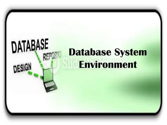 Db Envi Ppt