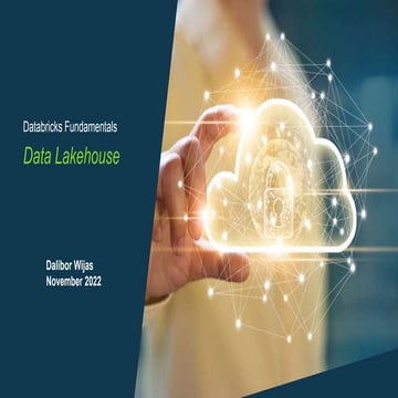 Databricks Fundamentals Pptx Databases Computer Software And