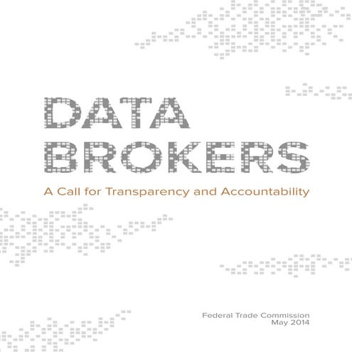 DATA BROKERS: A Call for Transparency and Accountability | PDF