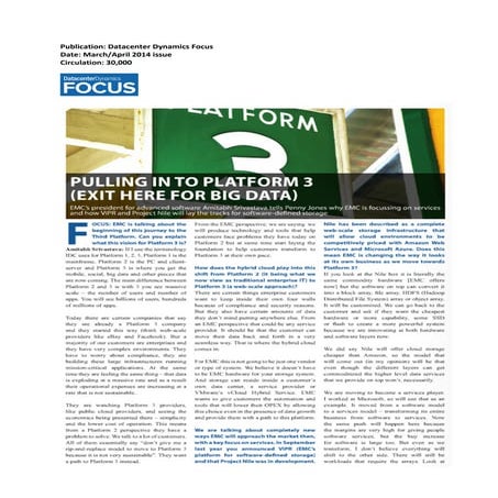In the News! Ronald Redmer new CIO | PDF